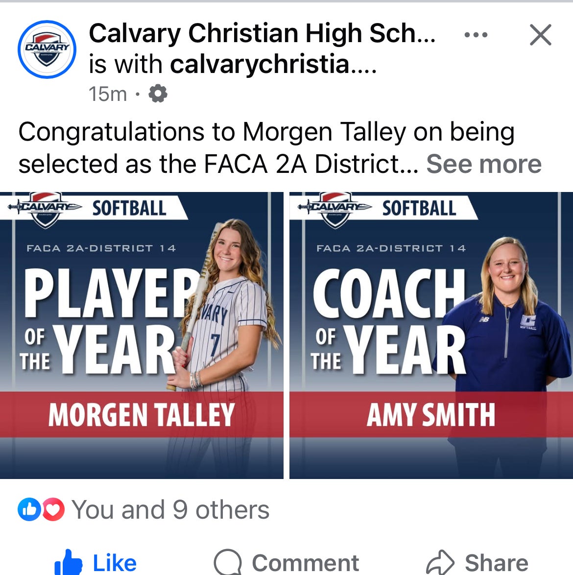 Softball team is getting a complete stud