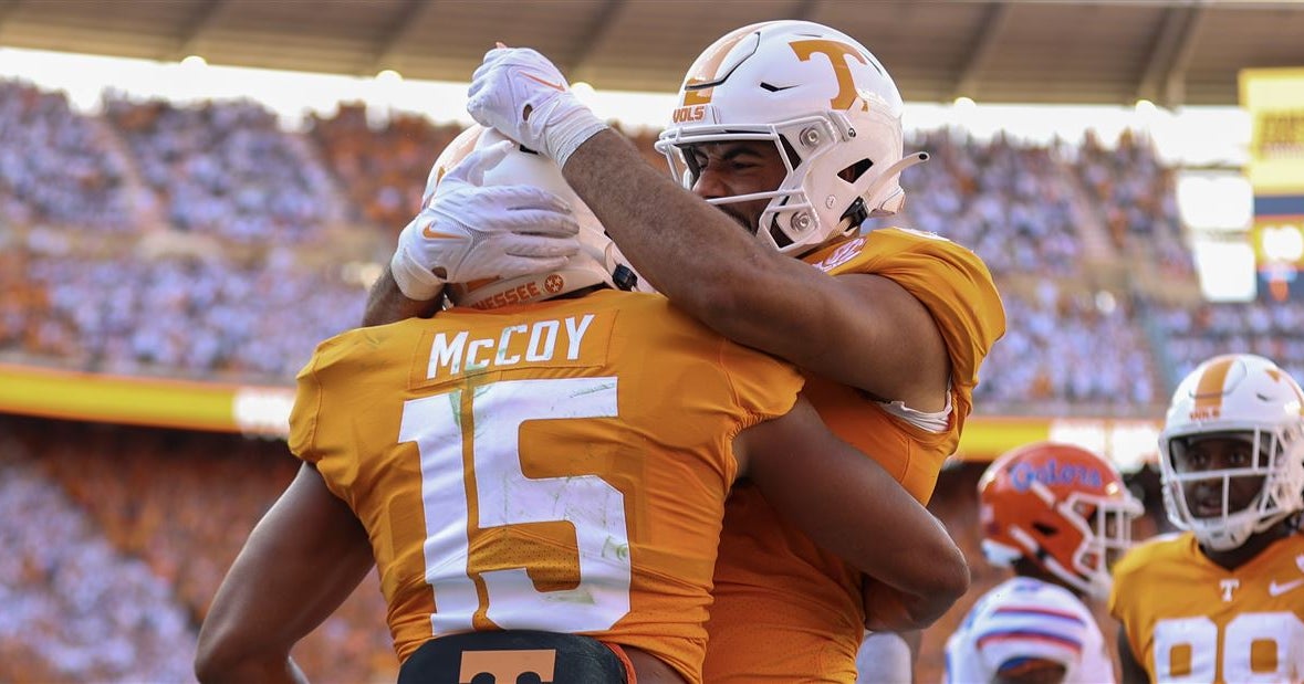 Bru McCoy reflects on 'roller coaster' Tennessee football transfer ...