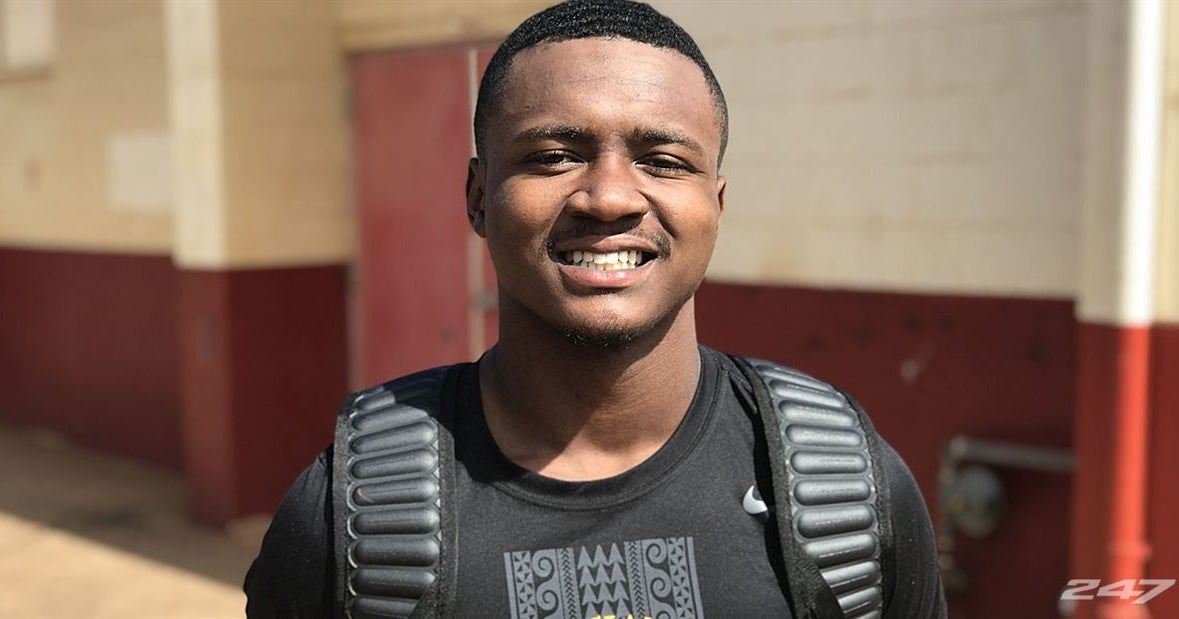 3-star DB Marcus Johnson taking things slower this time