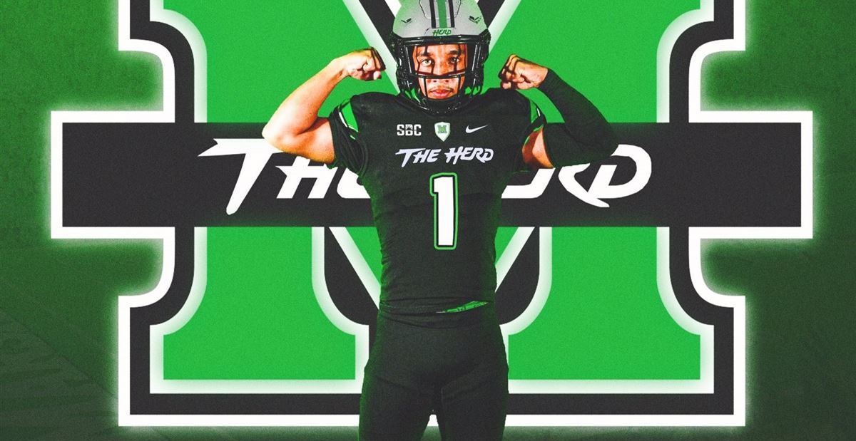 Herd lands commitment from 2023 athlete Tony Martin, son of MU HOFer Tim Martin