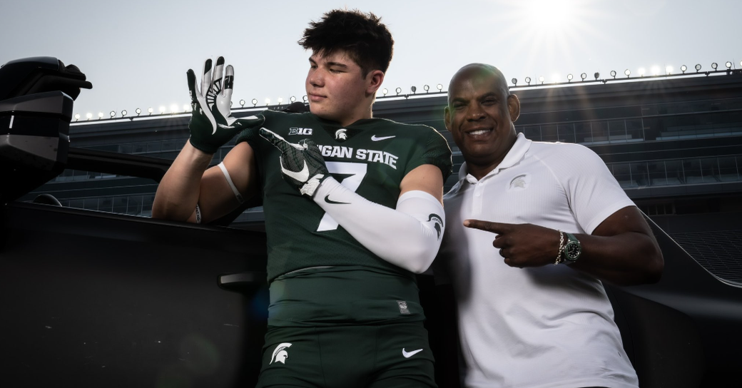 Cali TE Decker DeGraaf talks MSU official visit