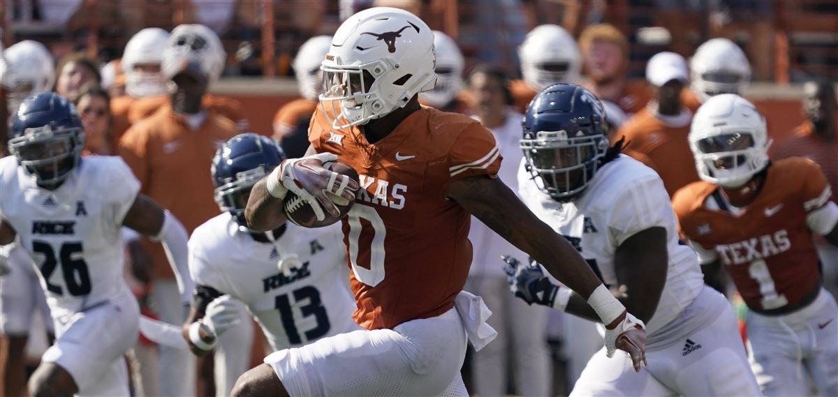 Grading the Longhorns: Texas offense comes out of Rice game with a lot ...