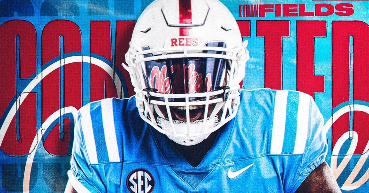 O-lineman Ethan Fields explains his Friday flip from Purdue to Ole Miss
