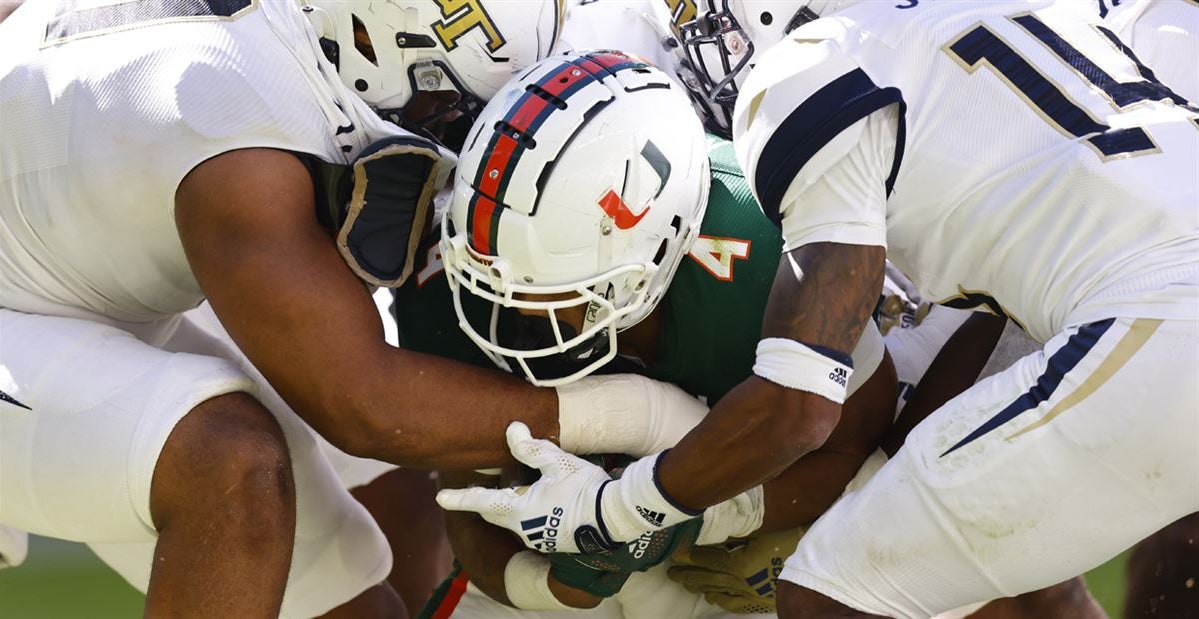 PHOTOS: Miami Hurricanes against Georgia Tech