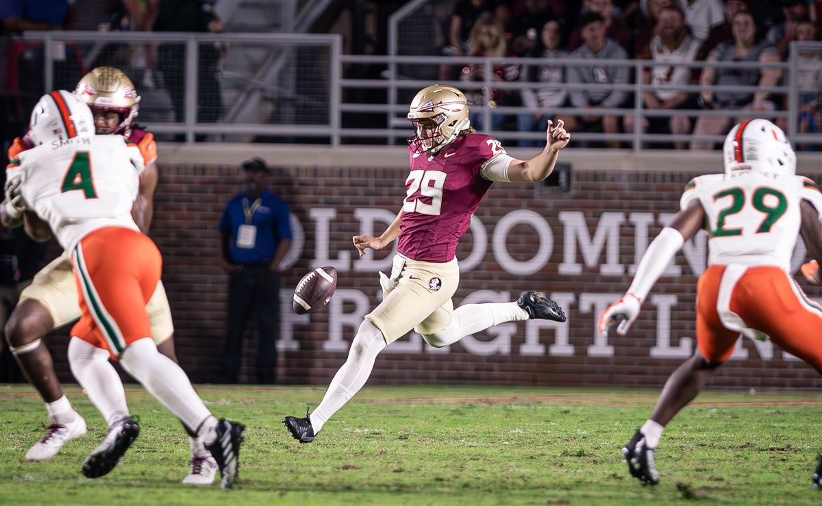 FSU punter Alex Mastromanno named one of three finalists for the Ray ...