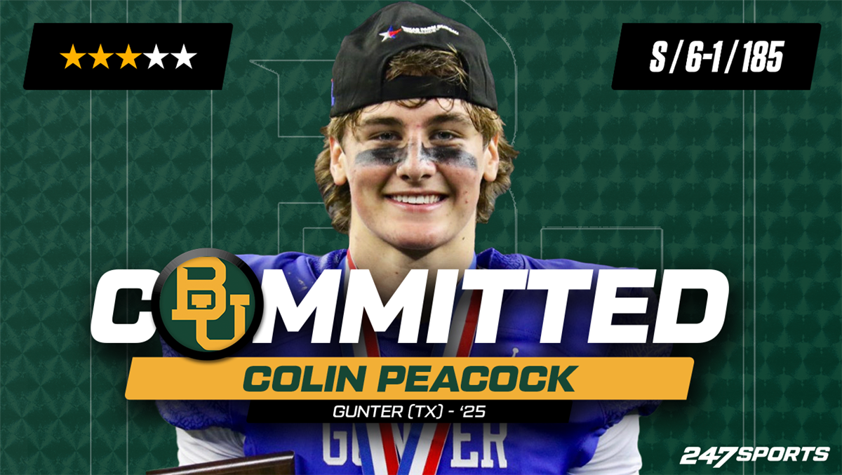 Colin Peacock details Baylor commitment