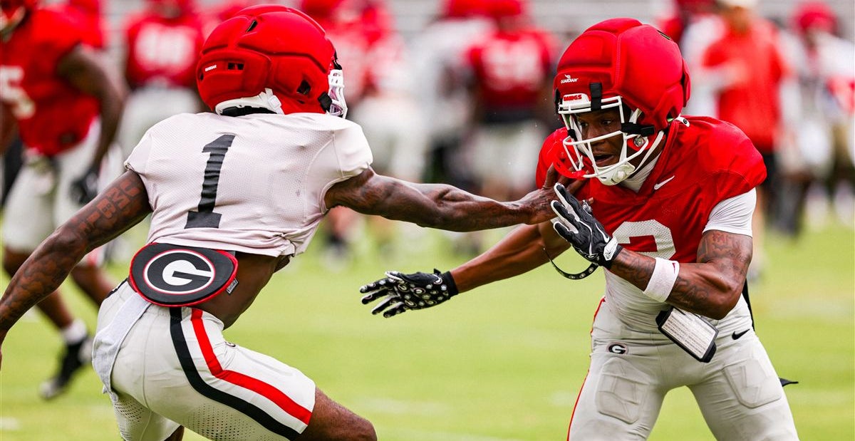PHOTOS: Georgia Bulldogs football holds 1st scrimmage of 2026 spring ...