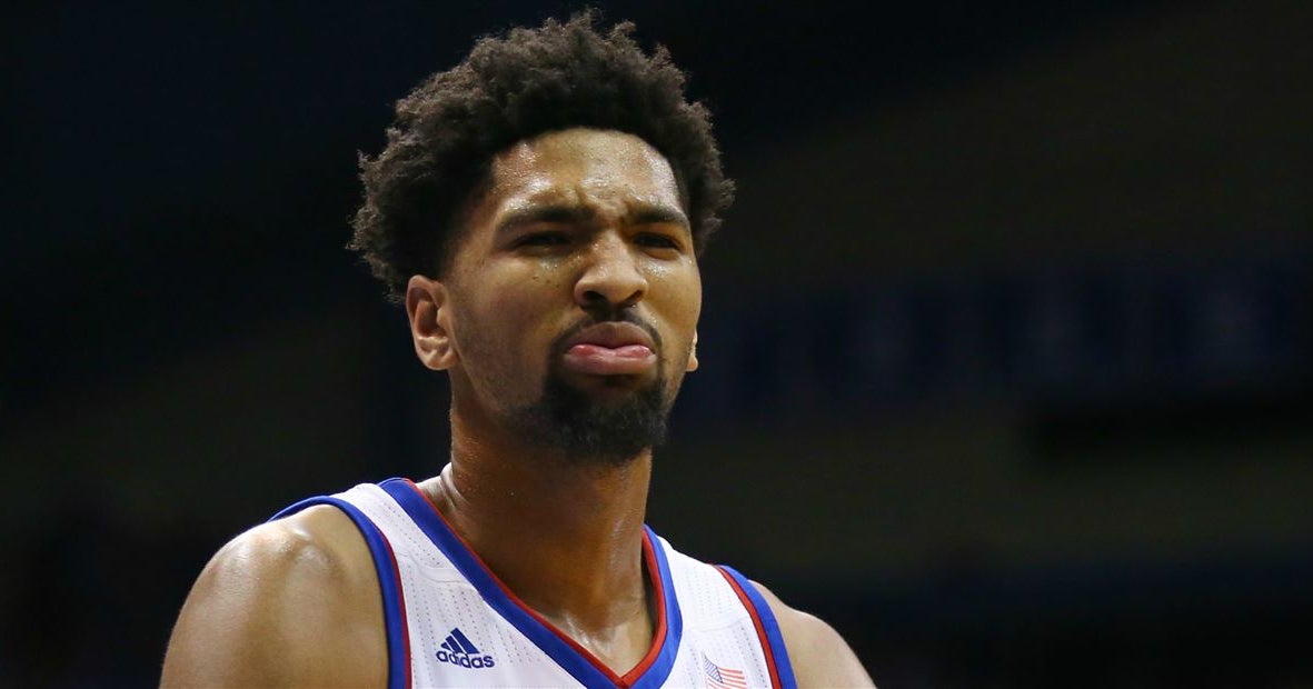 How Dedric Lawson 'kept battling' to lead KU to a victory