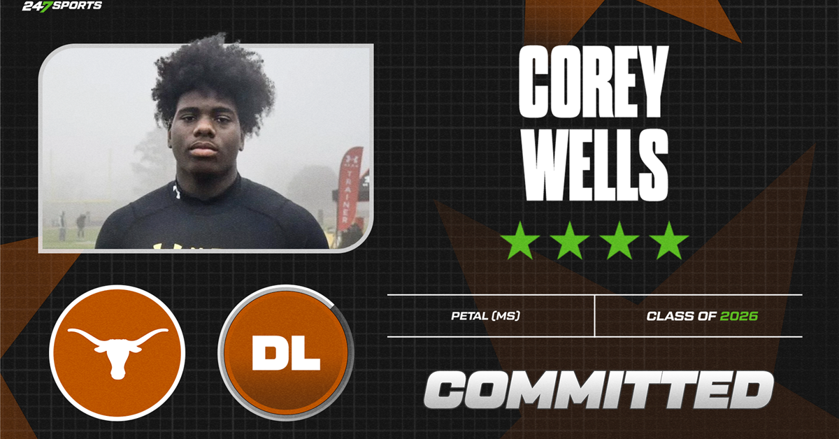 Texas stays hot, lands Top247 DL Corey Wells over Auburn, Ole Miss
