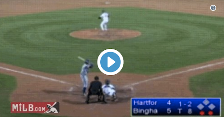 Watch: The most embarrassing strikeout in baseball history