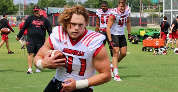 Walk on Isaac Martin expected to be on the field for Louisville