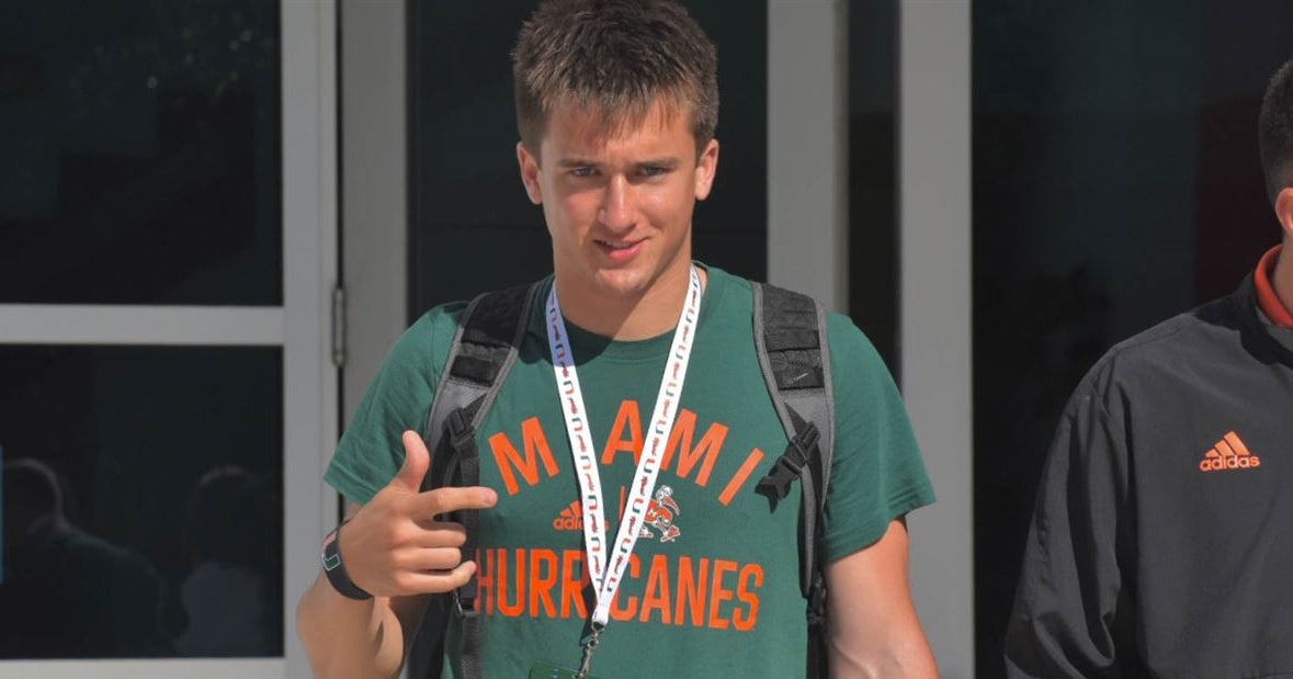 Miami in position to receive an official visit from QB Luke Moga