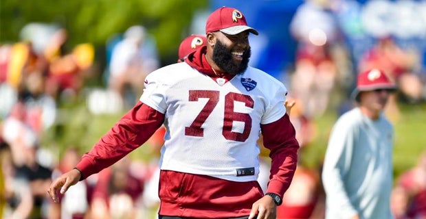 Morgan Moses makes his presence known