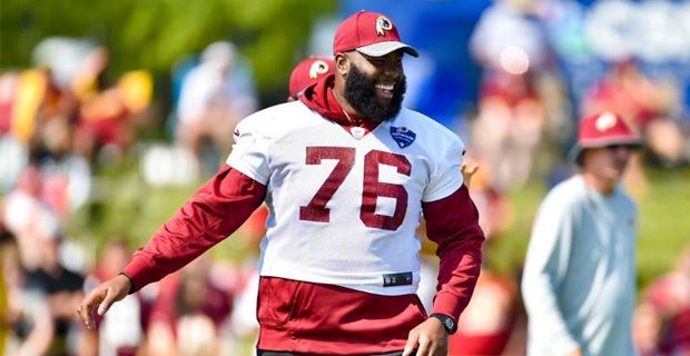 Morgan Moses makes his presence known