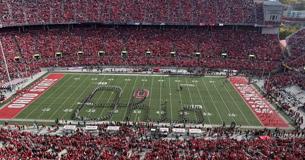 Watch: Ohio State pregame band show, Script Ohio, Homecoming festivities