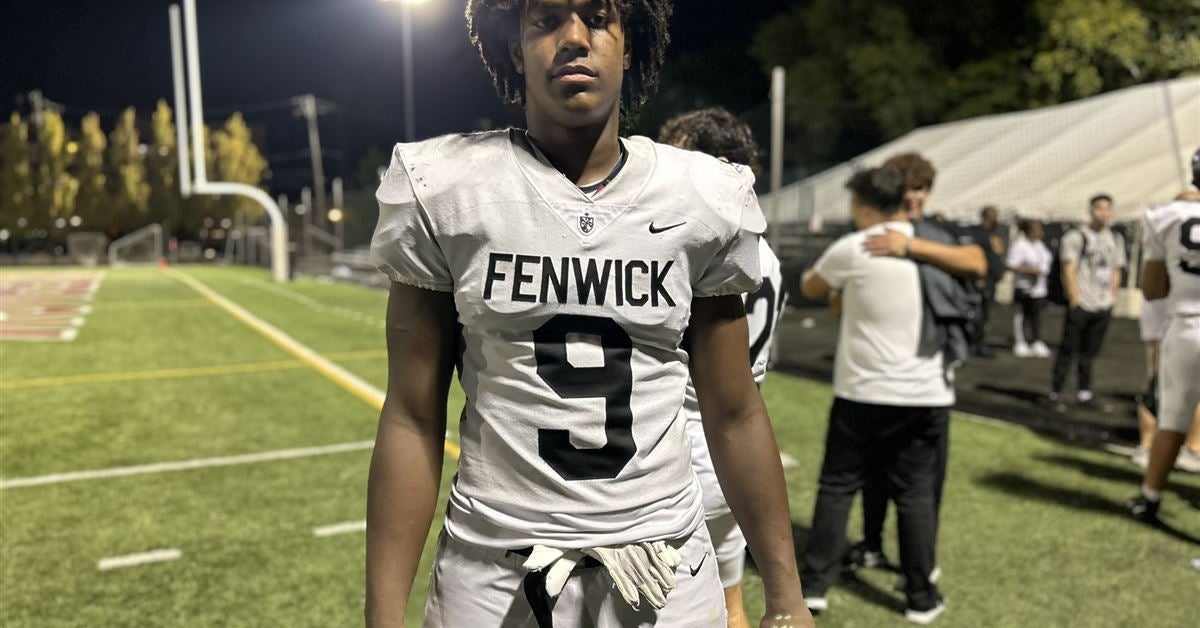 Four-star 2025 Fenwick DL Nathaniel Marshall talks Illini visit ...
