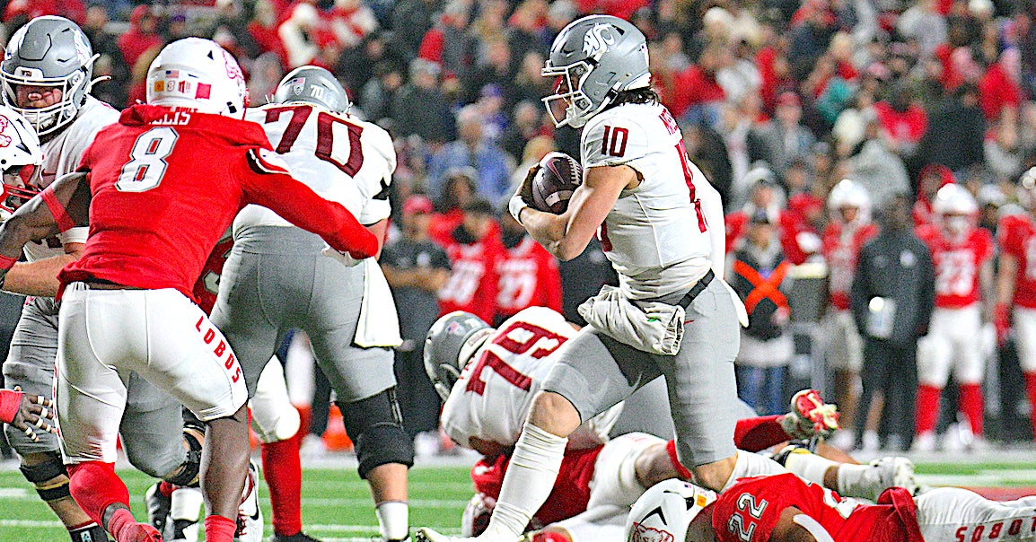 John Mateer shoulders blame for offensive execution in WSU's 38-35 loss ...