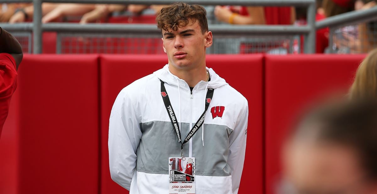 Touted 2025 QB Stone Saunders Makes Second Visit to Wisconsin