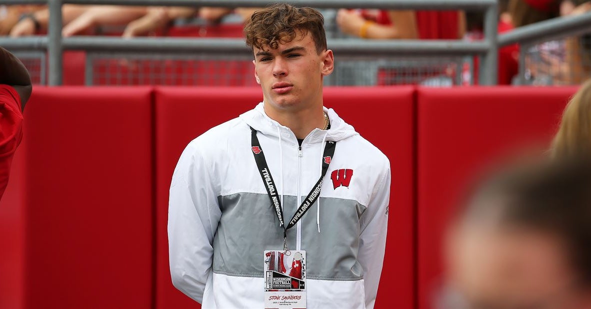 Touted 2025 QB Stone Saunders Makes Second Visit to Wisconsin