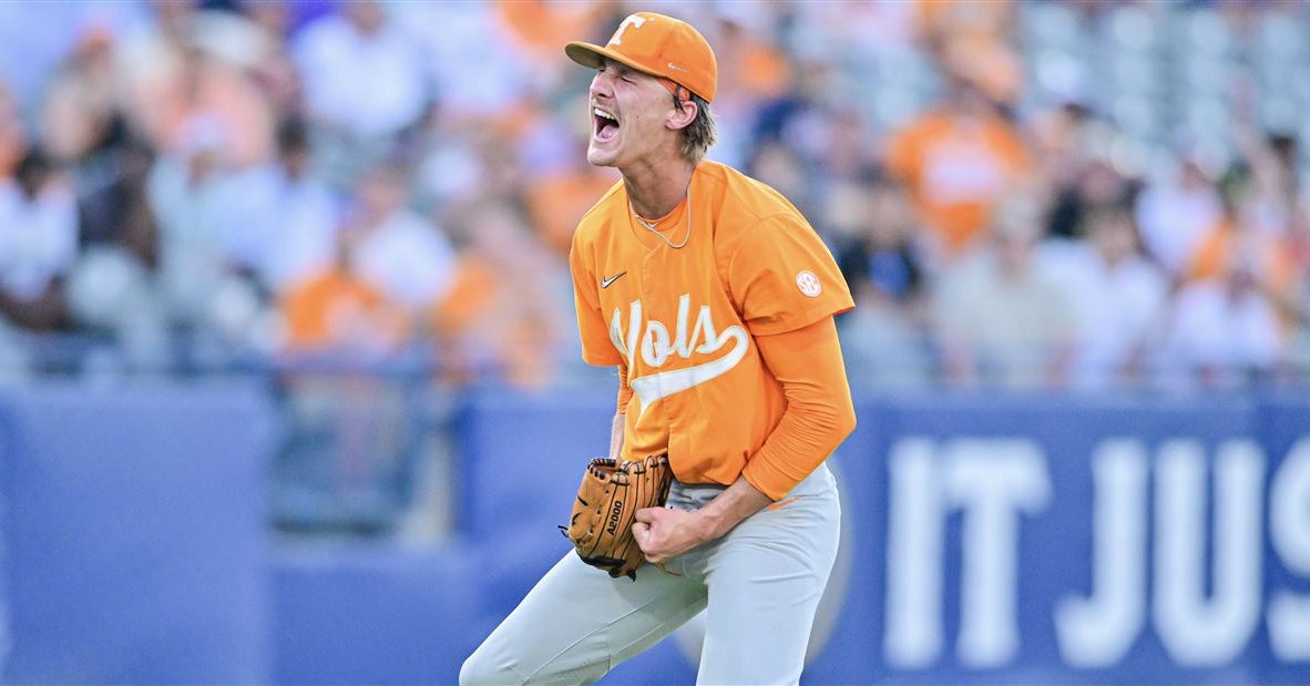 Tennessee baseball pitcher Brandon Arvidson 'a little bit behind' ahead ...