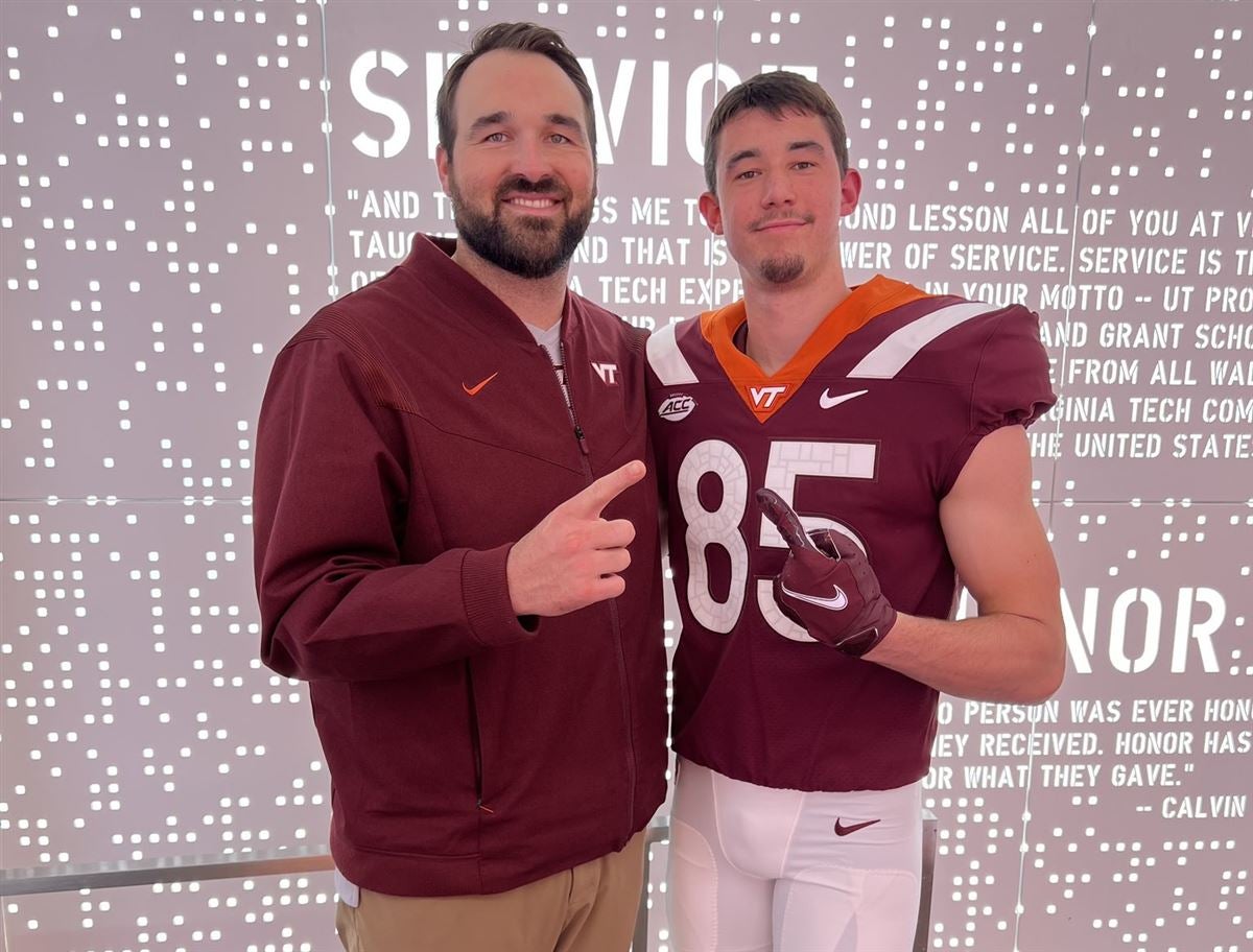 '22 PWO TE target Cole Reemsnyder returns to Virginia Tech