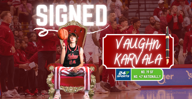 Indiana basketball recruiting: National top-50 2026 prospect Vaughn ...