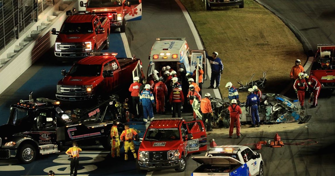 Ryan Newman in serious condition, injury non life-threatening