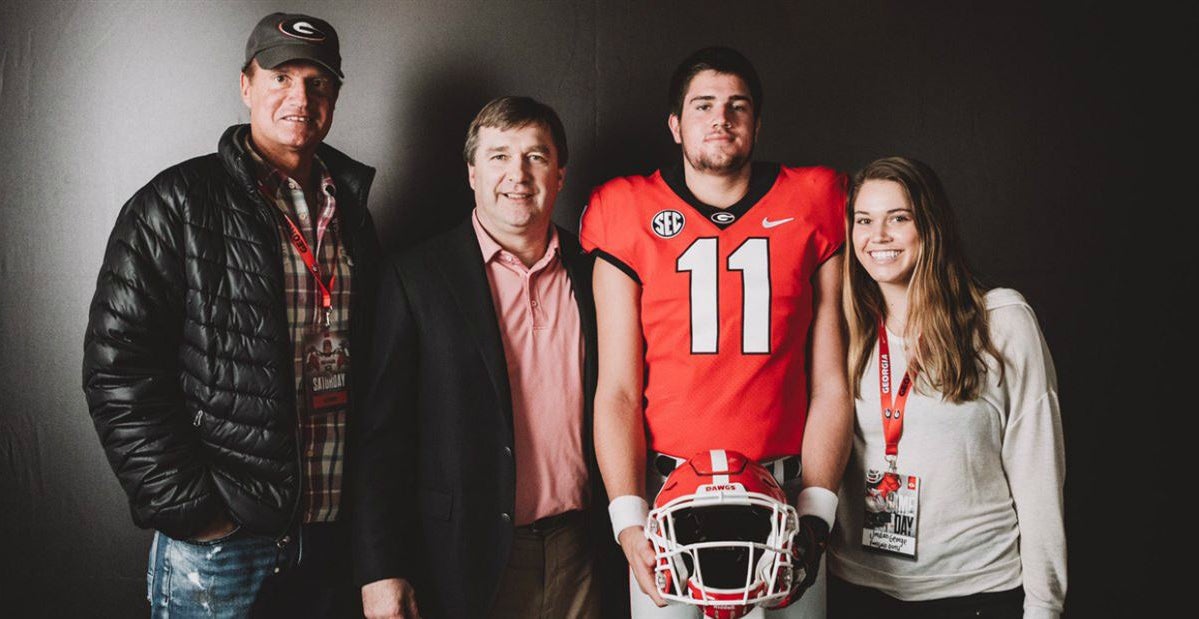 Son of former NFL QB Jeff George visits UGA