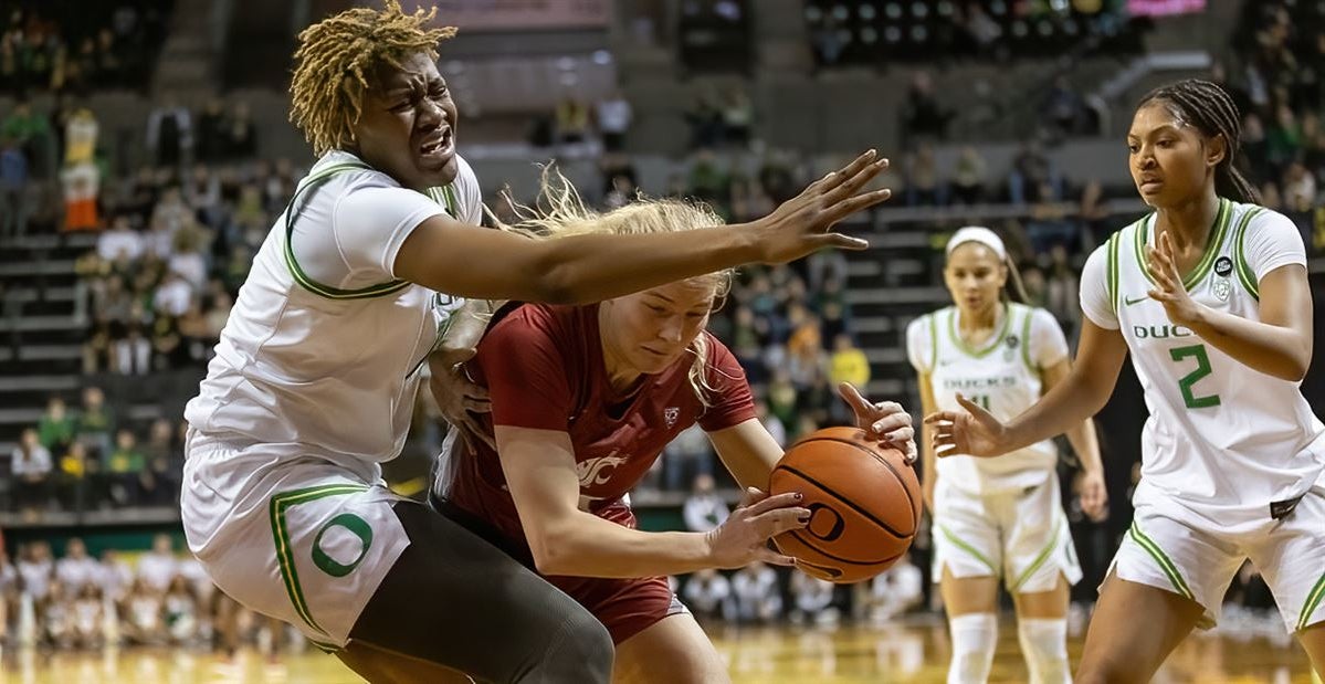 Oregon center Phillipina Kyei missed game's conclusion due to possible ...