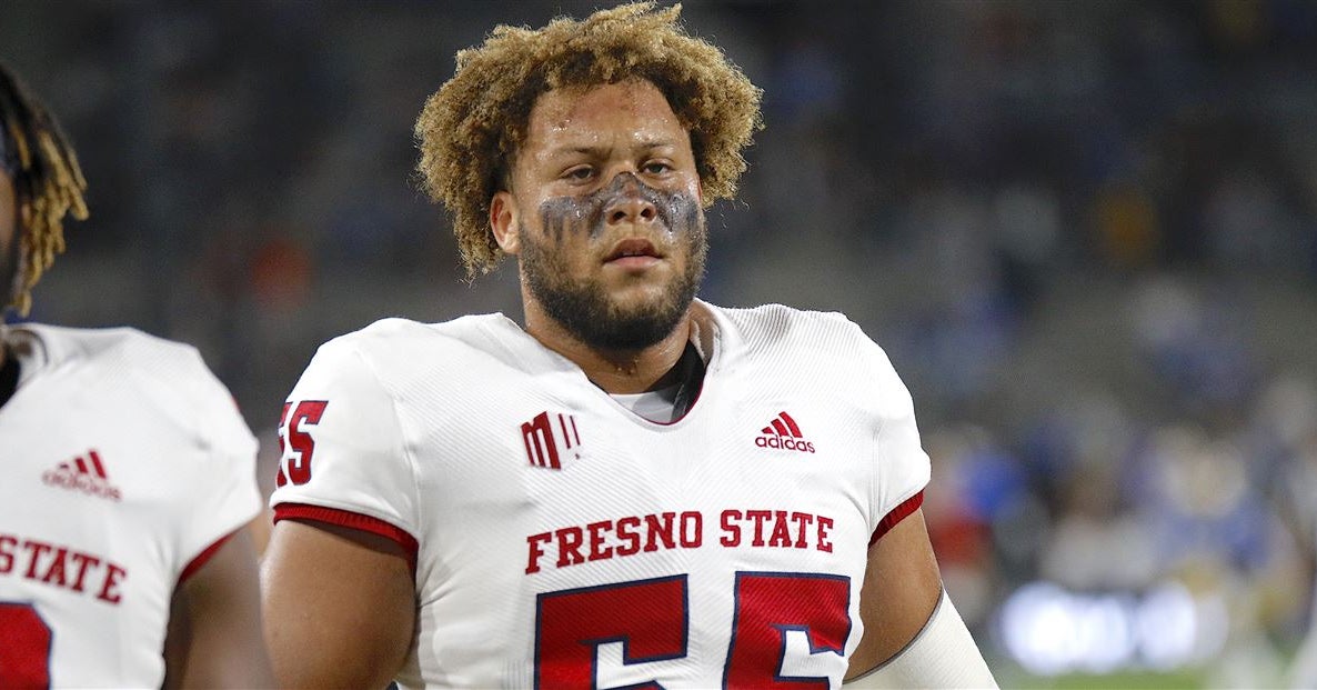 Fresno State OL Dante Adkins medically retires