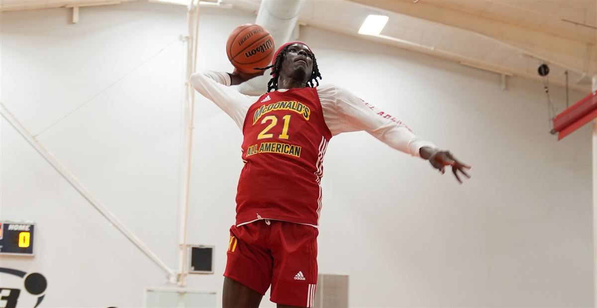 Arkansas signee Baye Fall competes in McDonald's All-American Game