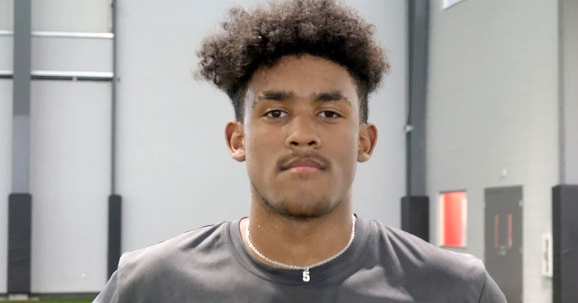 Top-ranked 2022 WR Caleb Burton talks top 12 schools