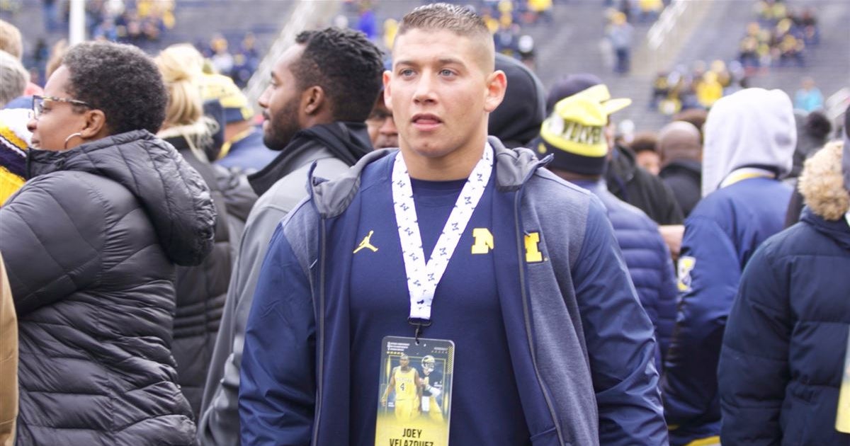 Michigan commit Joey Velazquez looks forward to Wolverine career