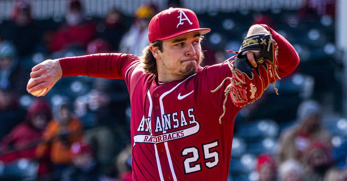 Arkansas pitching staff sets school record for most strikeouts in a game