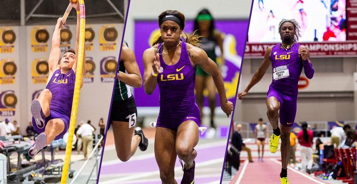 LSU sending 20-plus to NCAA Indoor Championships