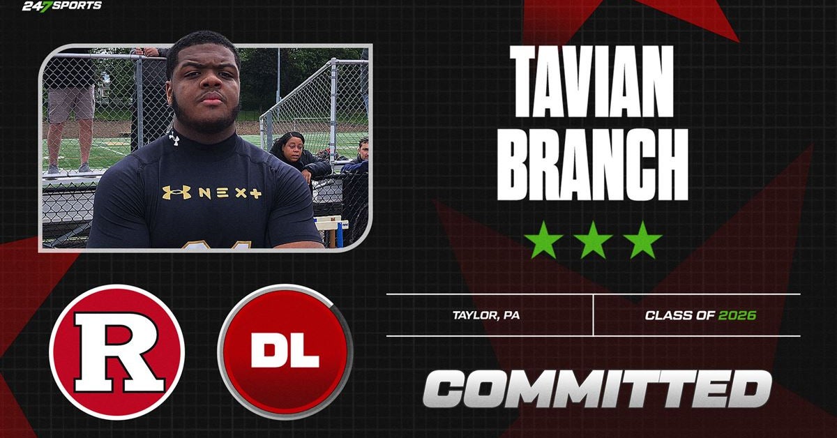 DL Tavian Branch picks Rutgers over Oklahoma