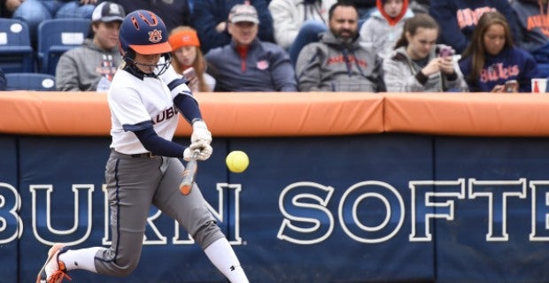 Auburn softball team poised for stretch run