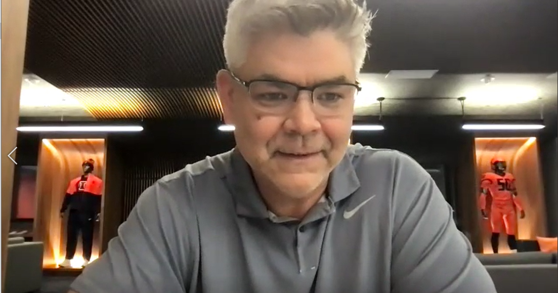WATCH: Illini LB coach Andy Buh breaks down position group, spring ball