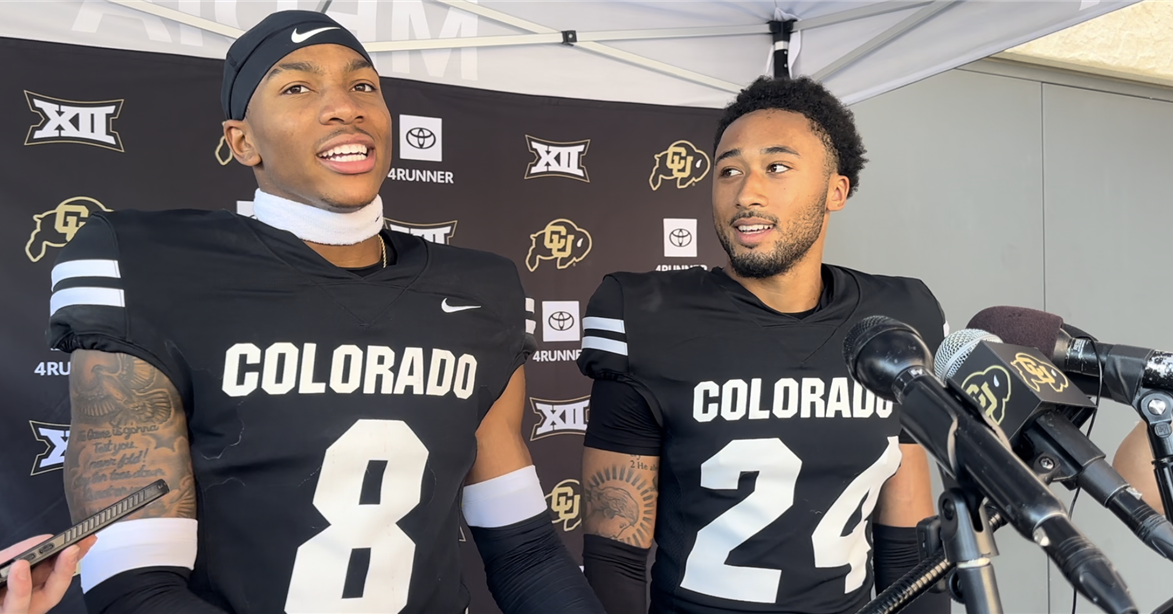 WATCH: Colorado cornerbacks DJ McKinney & Preston Hodge address the media