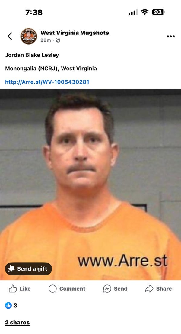 Jordan Lesley arrested