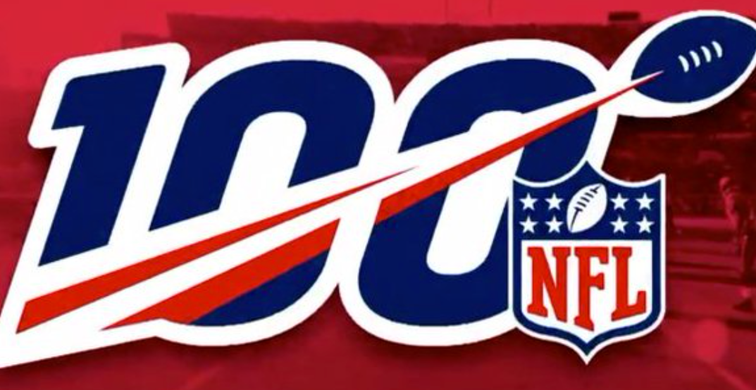 NFL unveils 100th season anniversary logo