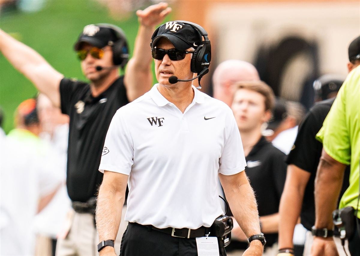 Everything Wake Forest Football coach Dave Clawson after defeating ...