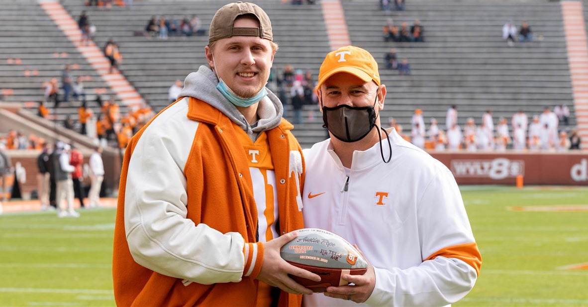 Vols TE Austin Pope addresses decision to enter transfer portal