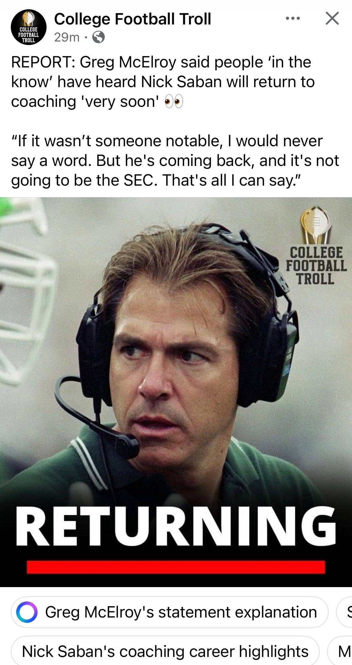 Nick Saban