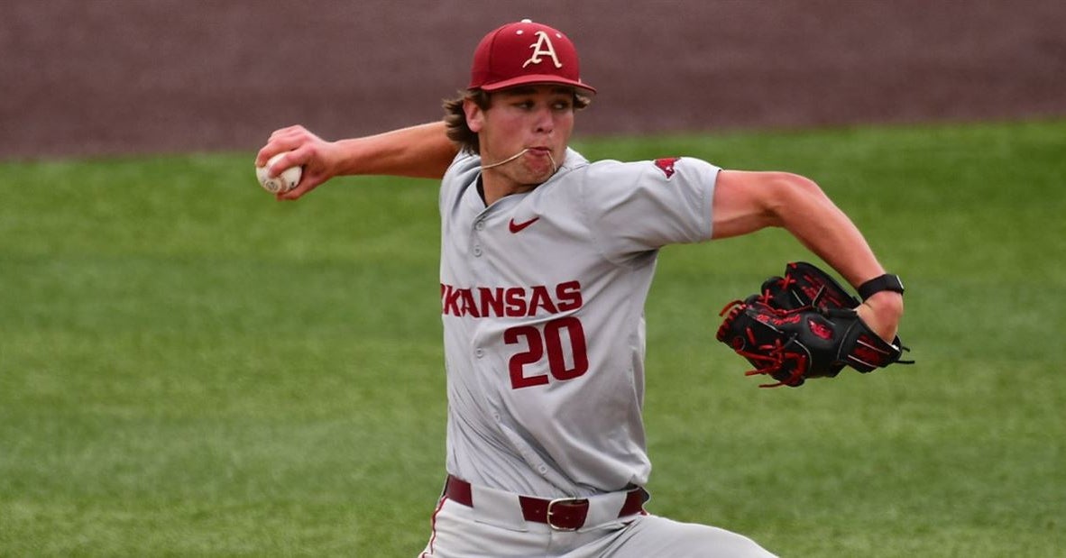 Projected 2025 Arkansas baseball starting rotation