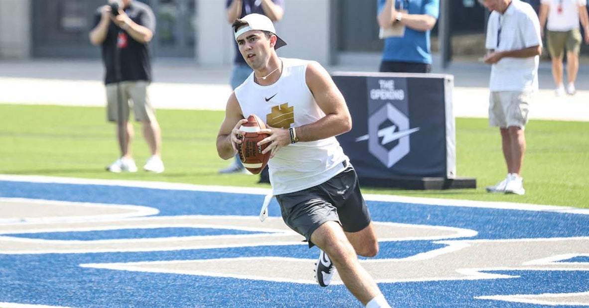 Drew Pyne continues to impress during the Elite 11 Finals