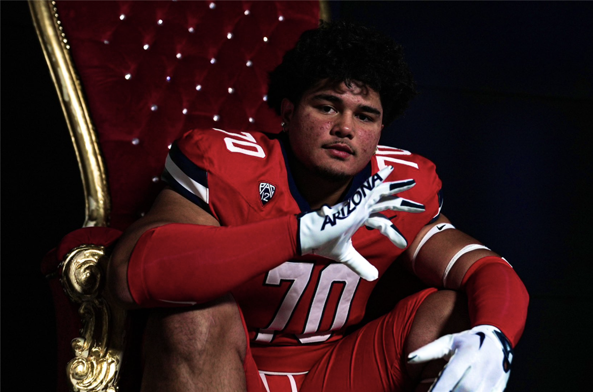 Former San Diego State lineman Jonah Rodriguez impressed with Arizona ...