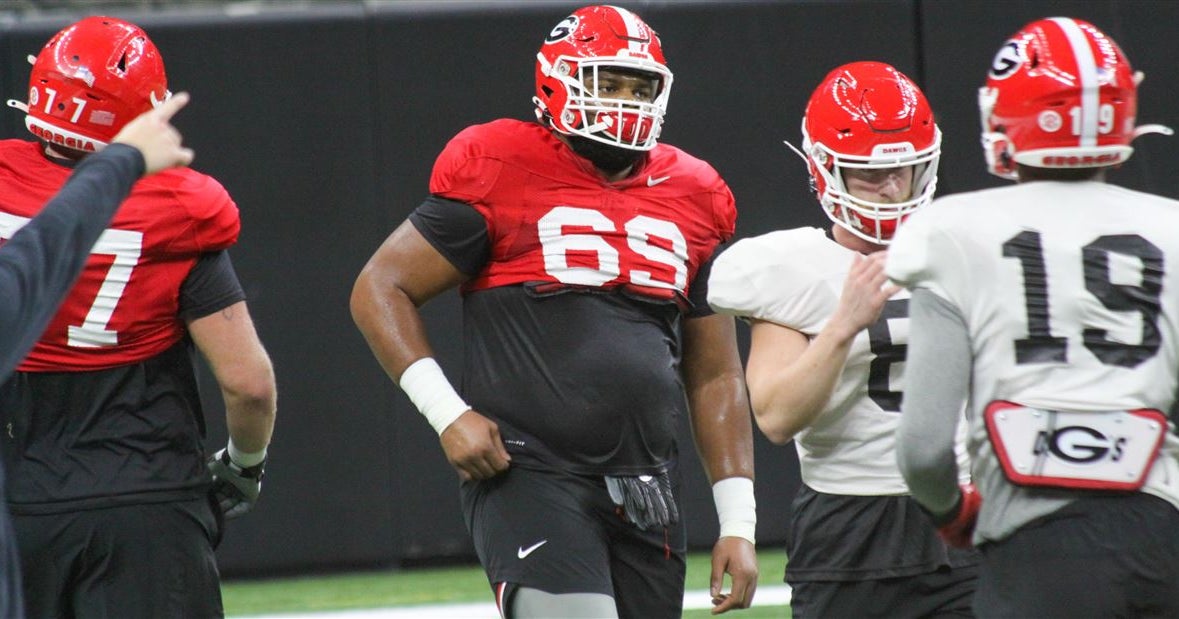 Jamaree Salyer reveals Georgia's OL for the Sugar Bowl