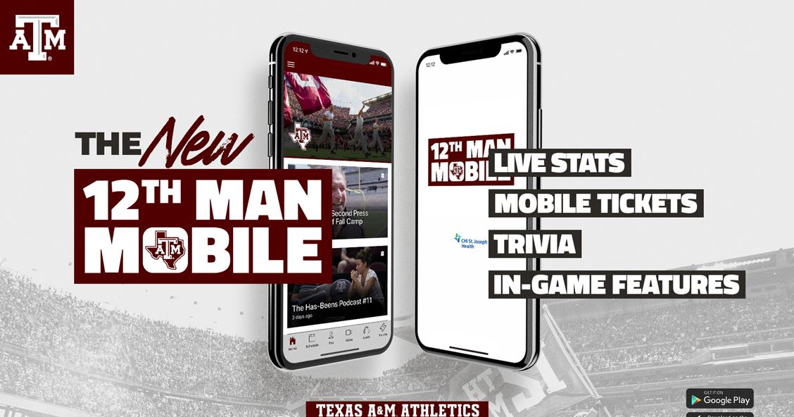 Texas A&M launches 12th Man Mobile App