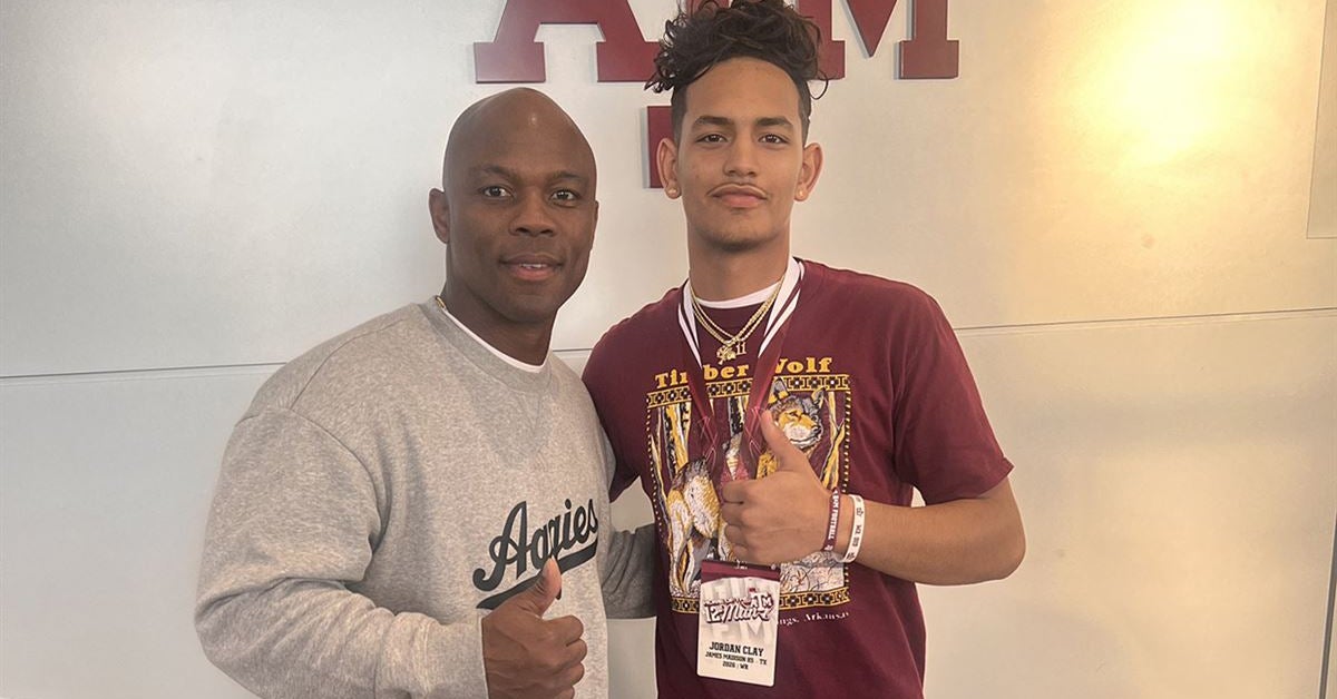 Top247 ATH Jordan Clay talks A&M offer, junior day experience in Aggieland